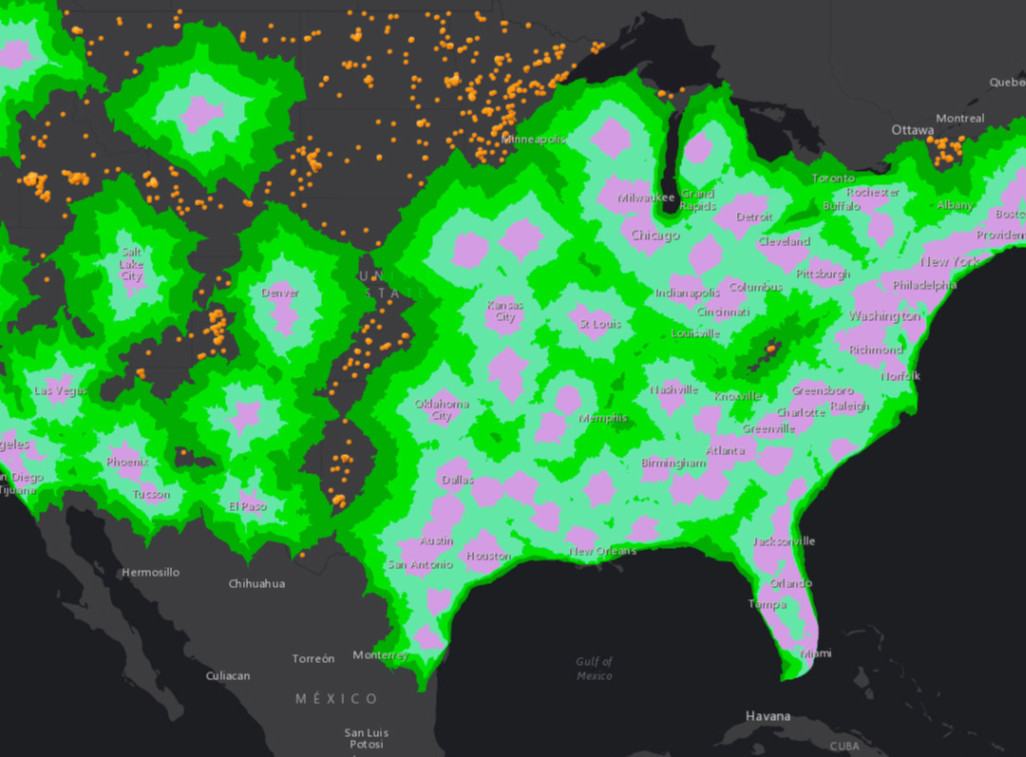 SCM(サプライチェーン・マネジメント）地図システム選定.com | DX・位置情報活用のためのGIS・地図システム | ESRIジャパン